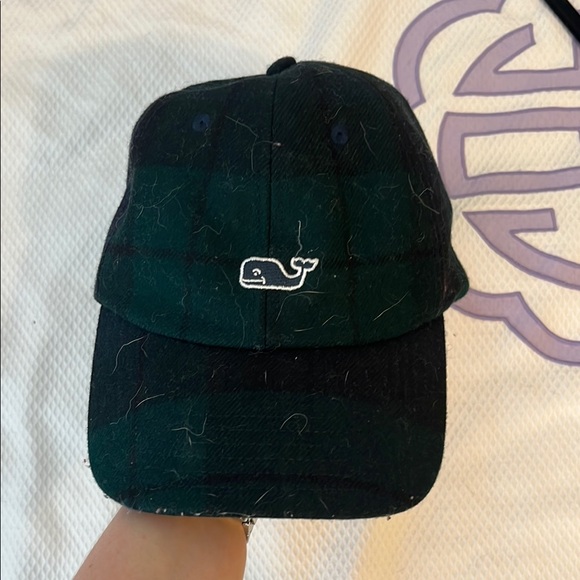 Vineyard Vines | Accessories | Tweed Green And Navy Plaid Vineyard ...